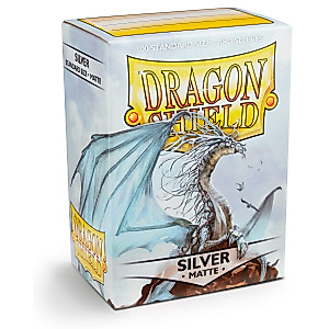 Dragon Shield - Matte Silver 100