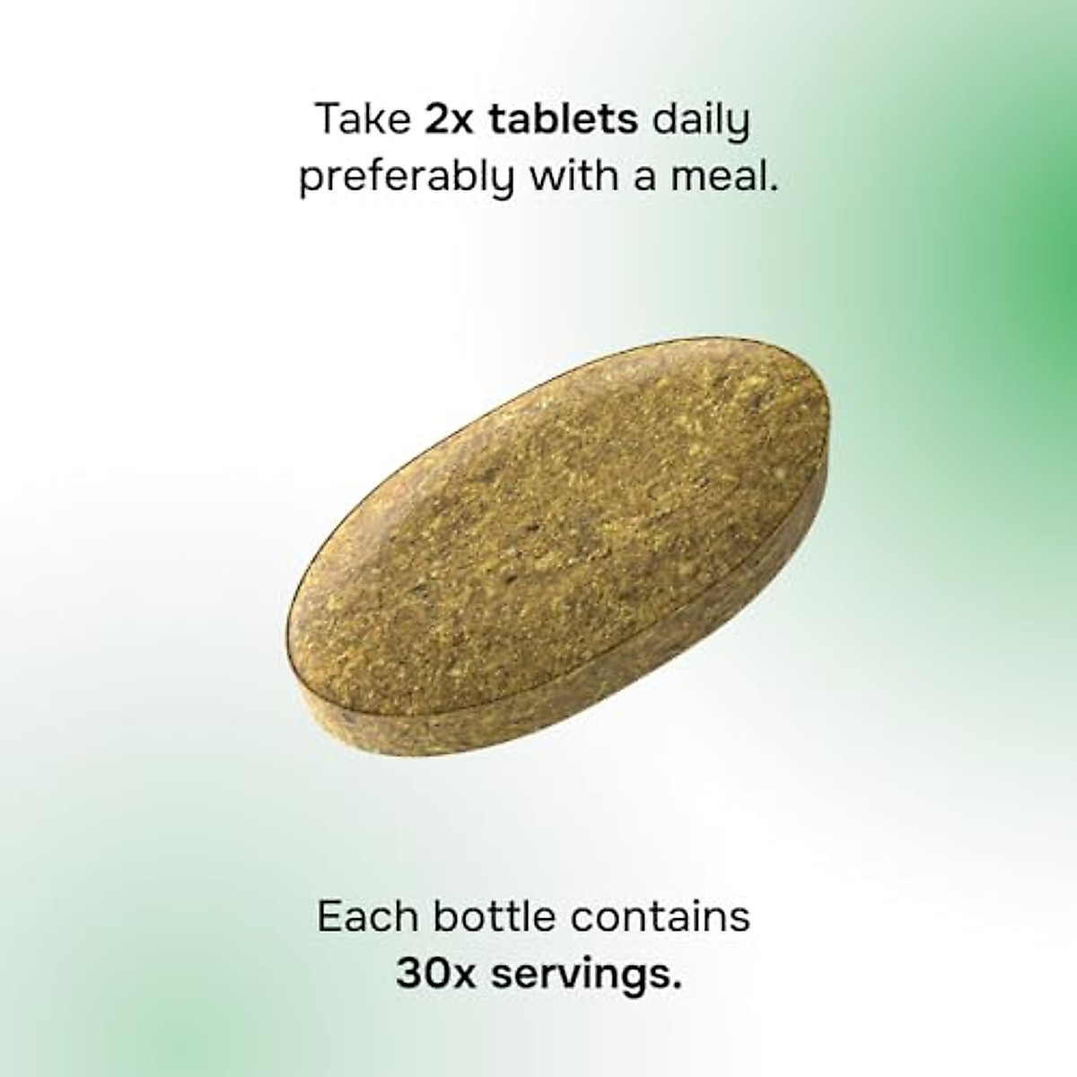 envitamin Green Fuel Organic Greens Tablets - Organic Greens, Fruit and Vegetable Blend