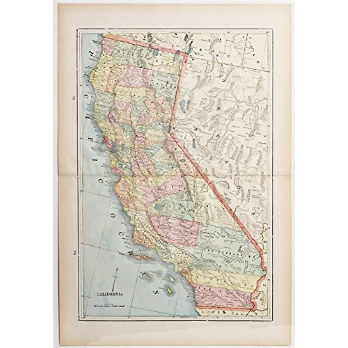 Map of California