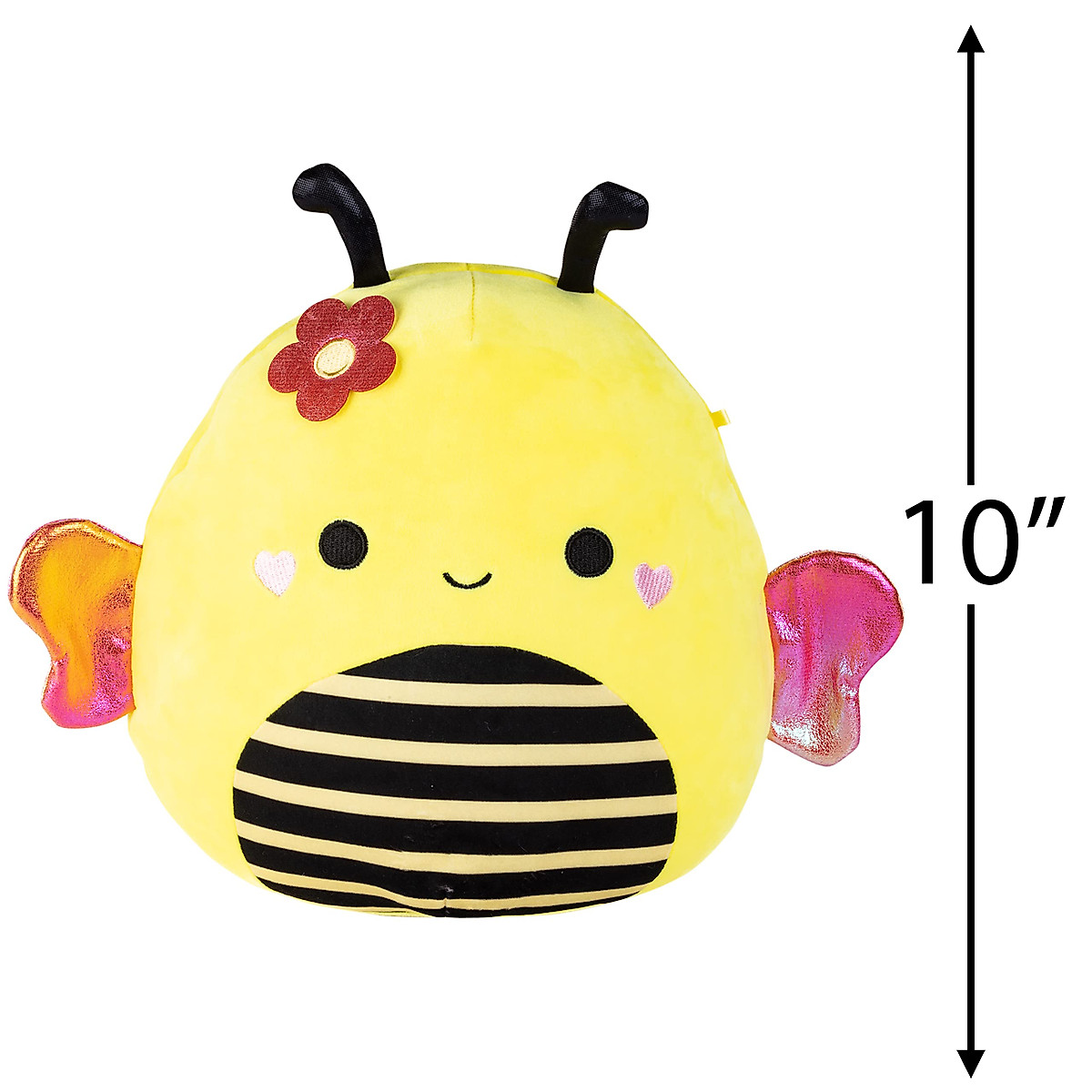 Squishmallows 10" Sunny The Bumble Bee Plush - Official Kellytoy - Collectible Cute Soft & Squishy Bee Stuffed Animal Toy - Gift for Kids, Girls, Boys - 10 Inch