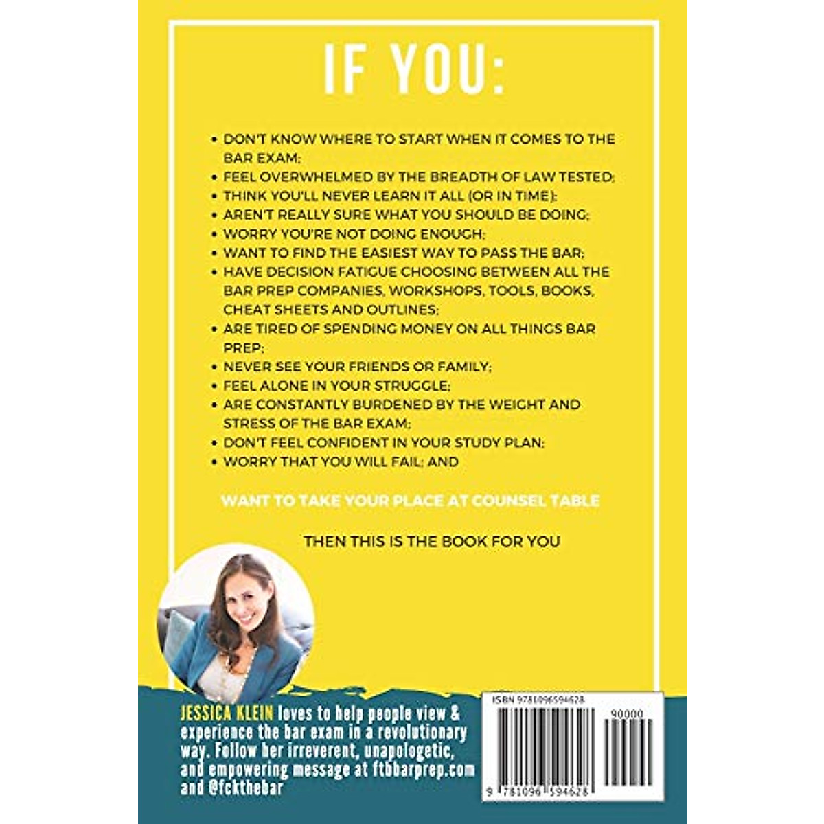 Fck The Bar: Take Your Place at Counsel Table