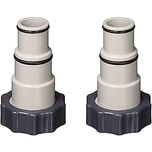 POOLHACKER Plunger Valve for Above Ground Pool, Shut Off Valve Replacement Plunging Assembly for Pool Filter Pump, Pool Replacement Parts Accessories (Adapter A)
