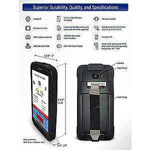 IDetect Quantum Edge Age Verification ID Scanner for Bars and Clubs - Passport, ID and Drivers License Reader - Includes Handheld Scanner, Outer Carry Case, & Accessories - Stops Unwanted IDs (V2)