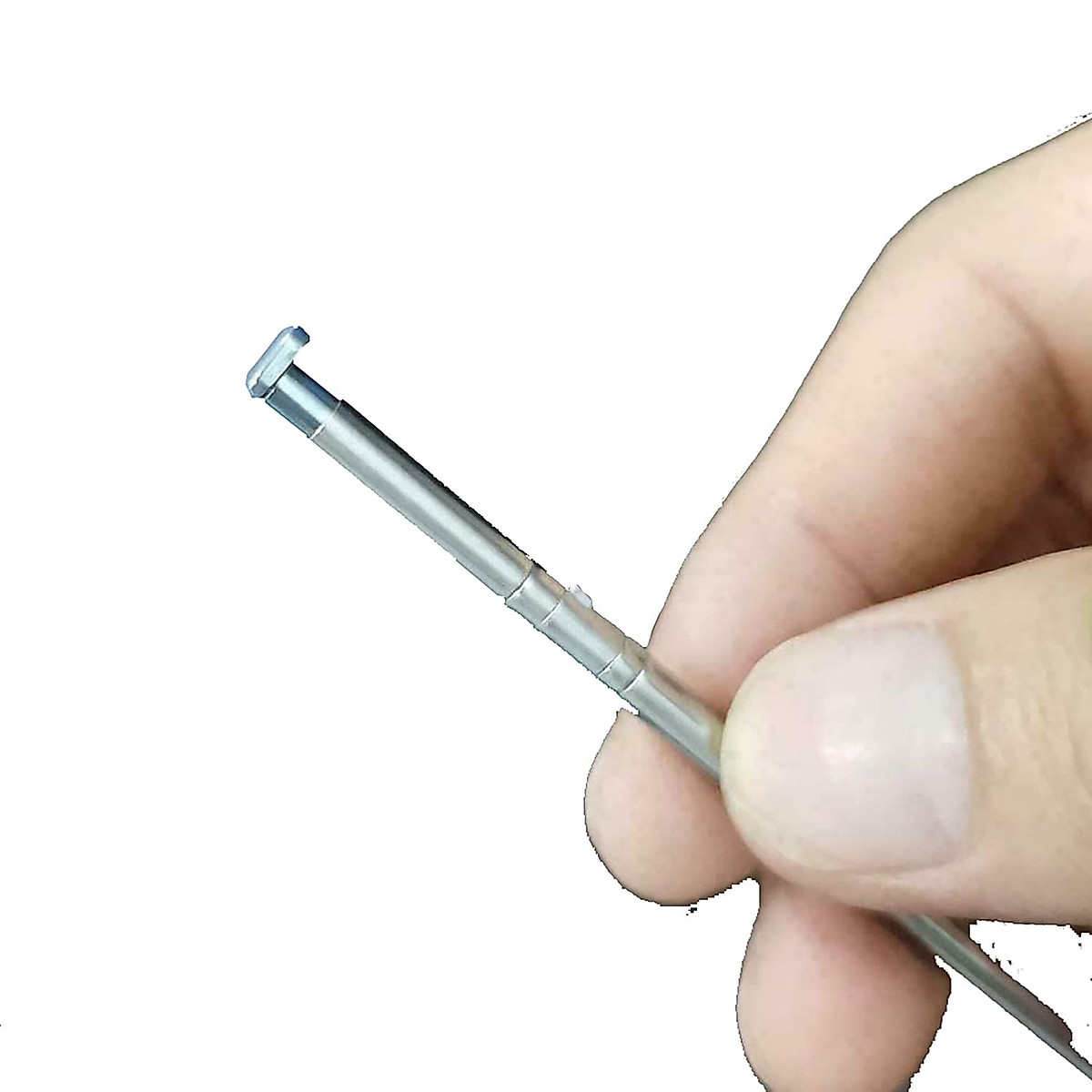 2 Pack LCD Touch Screen Stylus Pen Replacement Parts for LG Stylo 6,Stylo 6 Plus,Boost AT&T TracFone Verizon Xfinity T-Mobile Sprint Cricket (Holographic White)+ Type C Convertor