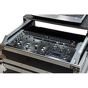 Harmony Audio HC19MIXLT Flight 11U Universal 19" Mixer Glide Laptop Stand Custom Case