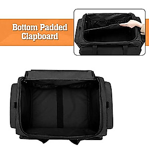 DSLEAF RC Storage Bag for 1/8 & 1/10 Car, Protective RC Carry Case with Multi Pockets for Batteries, Charger, Tools and other Accessories (Patent Design)