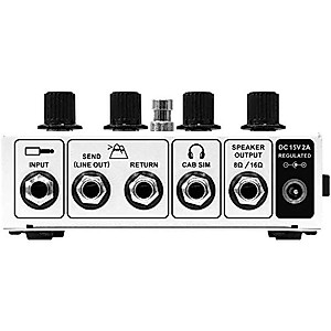 Orange Terror Stamp Guitar Amplifier Pedal Bundle with Instrument Cable, Fender Picks, and Austin Bazaar Polishing Cloth