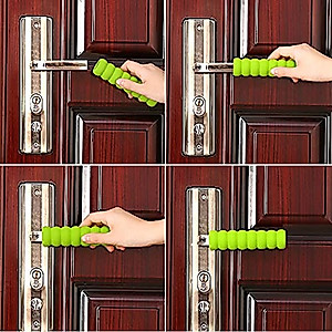 PXLYWLTZL Set of 6 Door Handle Covers，Door Knob Covers EVA Foam，Door Handle Protector，Door Handle Cover for Heat，Antifreeze Hands in Winter， Anti-Collision Child／Kids Safety，Anti-Static