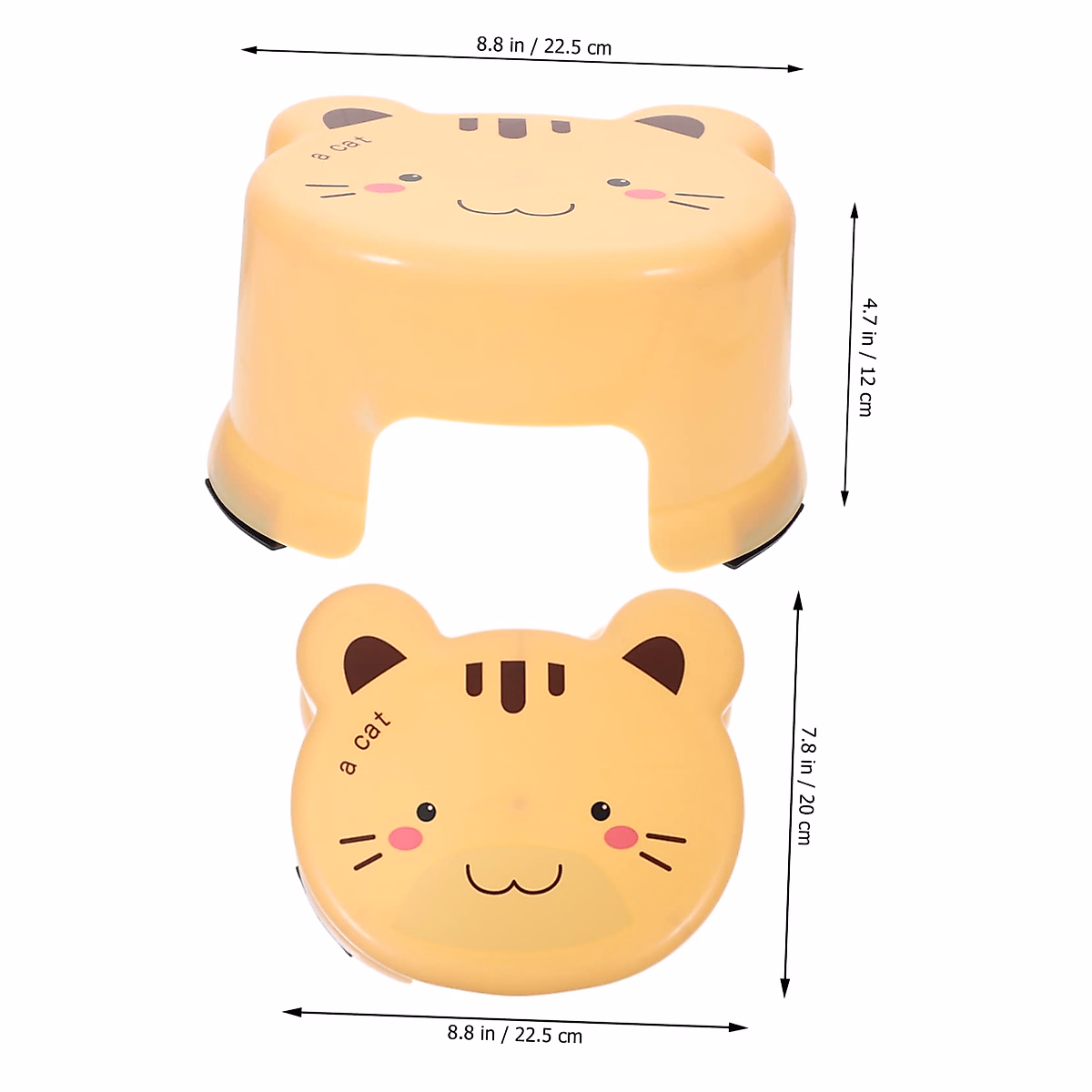 Cartoon Plastic Stool Portable Stool Chair Stool ' Step Stools Foot Stools Small Bathroom Step Sitting Stool Small Step Stool Stools for Bathroom Small Stool