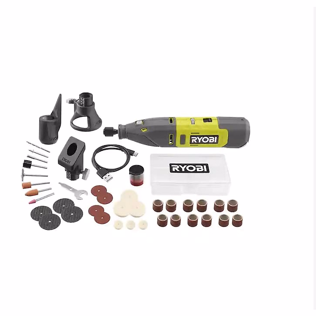 RYOBI 12V Cordless Rotary Tool Kit