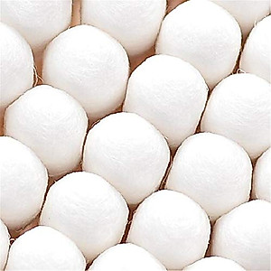 tifanso 500 Count Cotton Swabs, Natural Double Round Cotton Tip Cotton Buds with Strong Wooden Sticks for Ears, Cruelty-Free Ear Swabs, Wooden Cotton Sticks with Storage Box