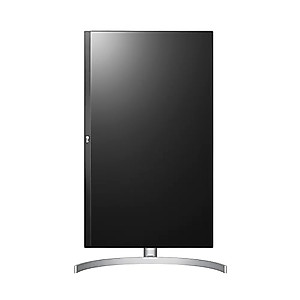 LG UltraFine UHD 27-Inch 4K UHD 2160p Computer Monitor 27UN850-W, IPS with VESA DisplayHDR 400, AMD FreeSync, and USB-C, White,Silver