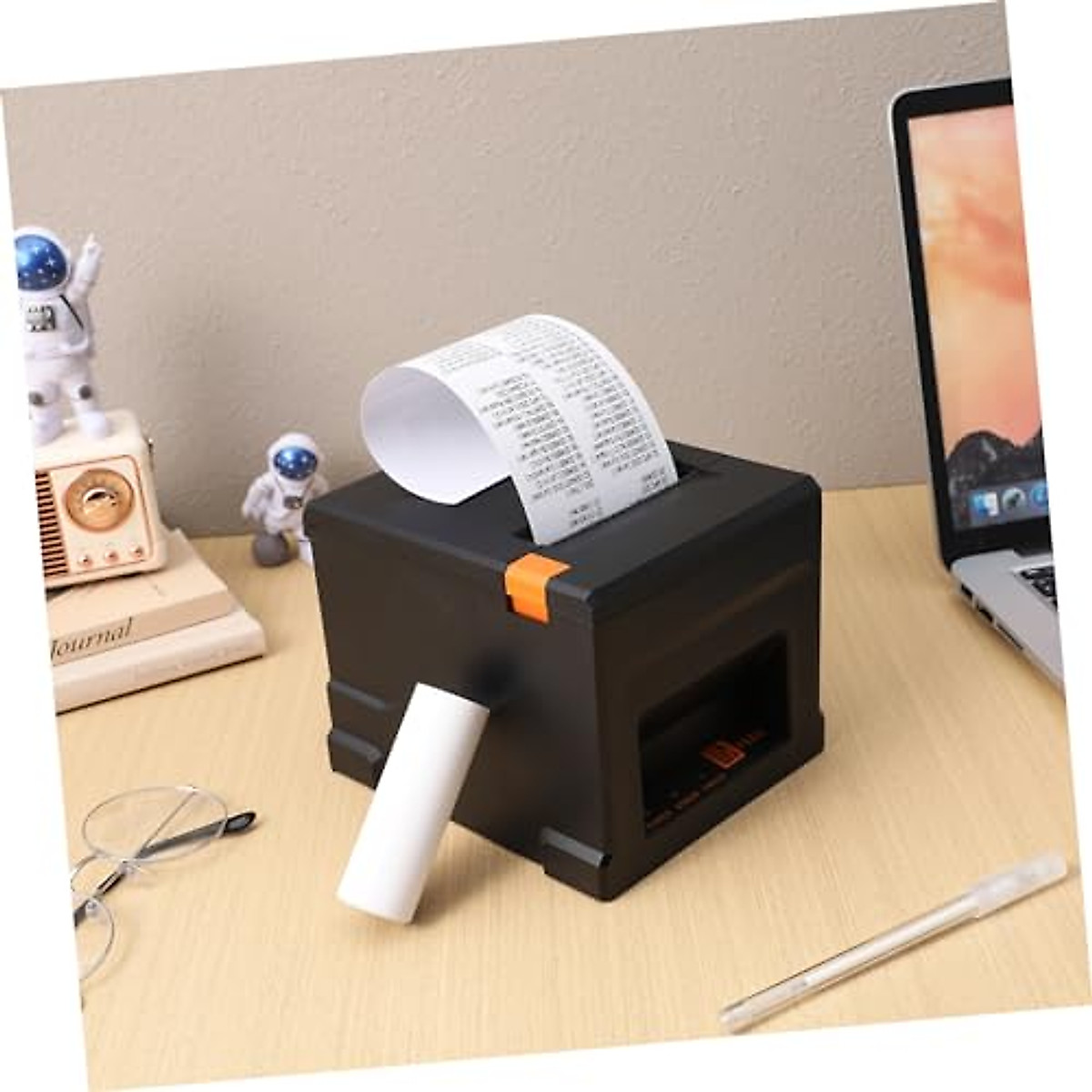 Gatuida Abs Thermal Printer Thermal Receipt Printer Black Thermal Pos Printer Receipt Printer