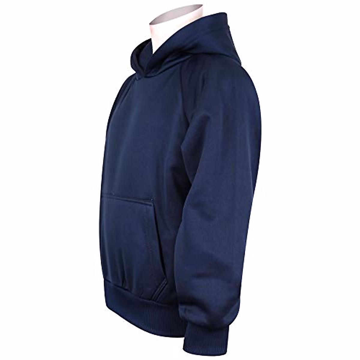 Kids Girls Boys Plain Tracksuit Hooded Sweat Hoodie Bottom Jog Suit Joggers 5-13 Navy