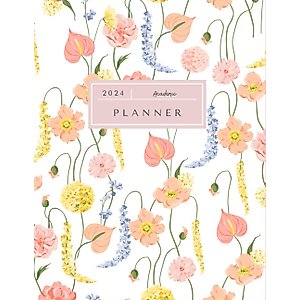 2024-2025 Monthly Planner: Two Year , Academic Planner, Student Planner, Weekly and Monthly Planner For Middle Elementary, High School and College ... pages, Class Schedule, Monthly Calendar