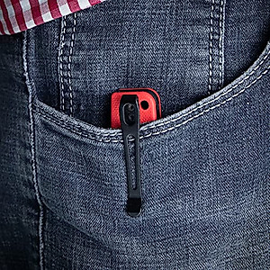 KUBEY Wolverine KU233E Folding Pocket Knife 2.91" D2 Blade and G-10 Handle with Reversible Clip for Hunting Camping and Outdoor