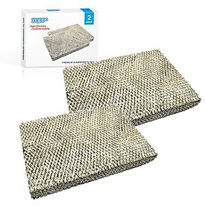 HQRP 2-pack Filter Pad compatible with Lennox Healthy Climate 35 X2661 fits HCWB3-17, HCWB2-17, HCWP2-18, HCWP3-18, WB2-17, WB3-17, WP2-18, WP3-18 series Humidifiers