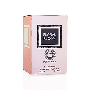 META-BOSEM Floral Bloom, Women Perfume Eau de Parfum Natural Spray Fragrance - Fresh Floral Scent - Flowery Vanilla Notes - Holiday Gift - for All Day Use - a Classic Bottle, 3.4 Fluid Ounce/100Ml