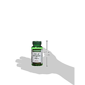 Nature's Bounty Oil of Oregano 1500 mg 90 Liquid Softgels (Packaging May Vary)