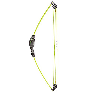 Bear Archery Spark Youth Bow Set, Ambidextrous, Flo Green