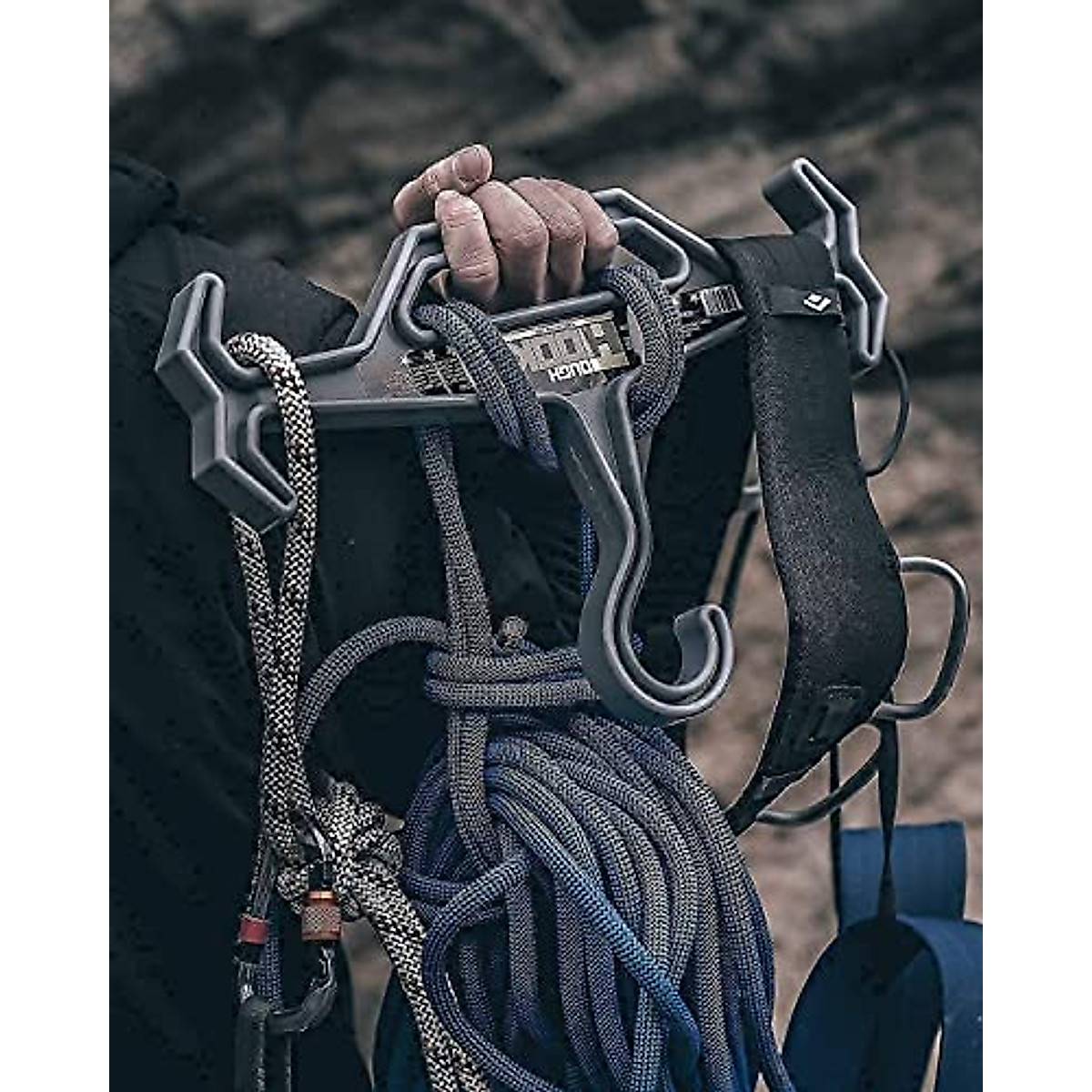 Tough Hook Original Hangers Set of 2 Foliage and Grey |USA Made | Multi Pack