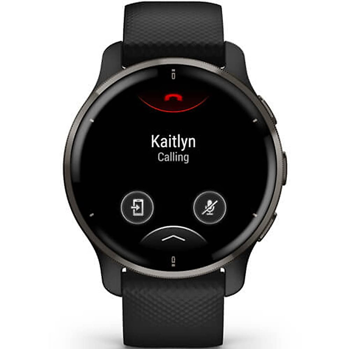 Garmin 010-02496-01 Venu 2 Plus GPS Smartwatch, Slate Bezel with Black Silicone Band Bundle with Premium 2 YR CPS Enhanced Protection Pack and Tech Smart USA Fitness & Wellness Suite