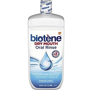 Biotene Dry Mouth Mouthwash 33.80 oz (Pack of 4)