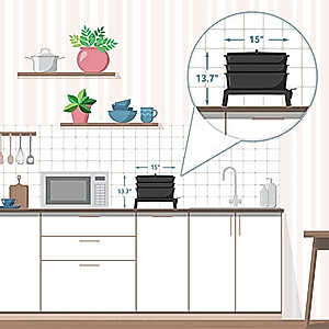 Worm Nerd WN53 4-Tray Worm Composting Bin Kit with Coco Coir Brick for Recycling Food Waste, Worm Castings, Worm Tea, Vermiculture and Vermicomposting, Tan