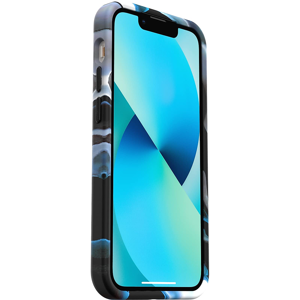 OtterBox - Ultra-Slim iPhone 13 Mini Case (ONLY) - Made for Apple MagSafe, Artistic Protective Phone Case with Soft-Touch Material for Comfort (Mercury Graphic)