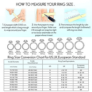 SEA OF ICE Engagement Rings Princess Cut – Elegant Wedding Engagement Ring Set – 925 Stainless Steel and Cubic Zirconium Rings for Women - Princess Cut Halo Engagement Ring and Band – 6 x 6mm