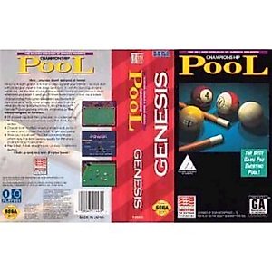 Championship Pool - Sega Genesis