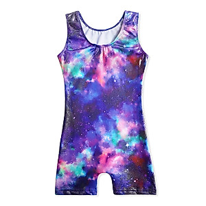 HOZIY Toddler Leotards 2t 3t for Gymnastics Dance Outfits With Shorts Baby Girls 2-3t Navy Blue Rose Hot Pink Sparkly