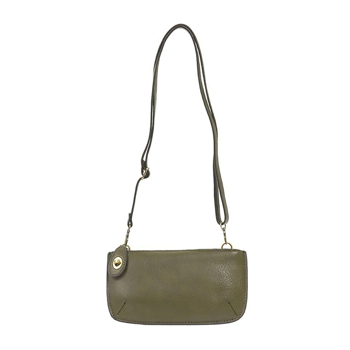 Joy Susan Mini Crossbody Wristlet Clutch (Dark Moss)