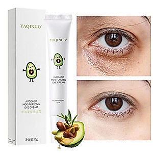 Grospe Avocado Eye Cream Elastic Moisturizing Eye Cream Remove Pouches Dark Circles Anti-Wrinkle Diminishing Eye Lines Lifting Firming