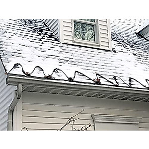 Frost King RC200 Automatic Electric Roof Cable Kits, 120V x 1000W x 200Ft, Black