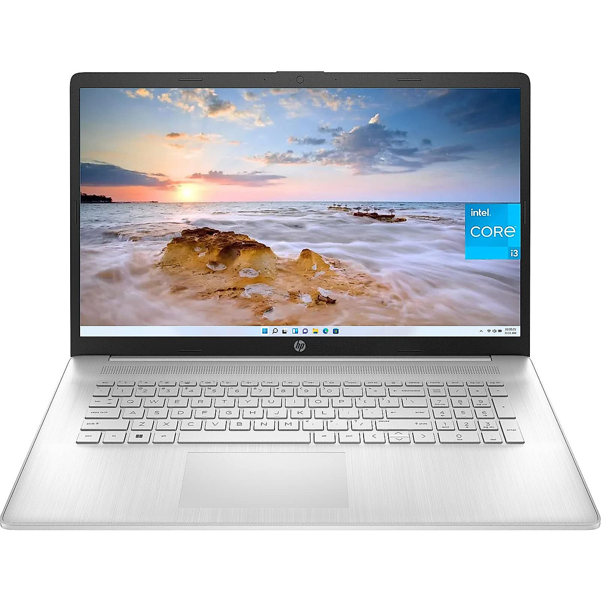 HP 2023 Newest Laptop, 17.3 Inch Display, Intel Core i3-1125G4 Processor, 12GB RAM, 256GB SSD, Intel UHD Graphics, Bluetooth, Webcam, Windows 11 Home in S Mode