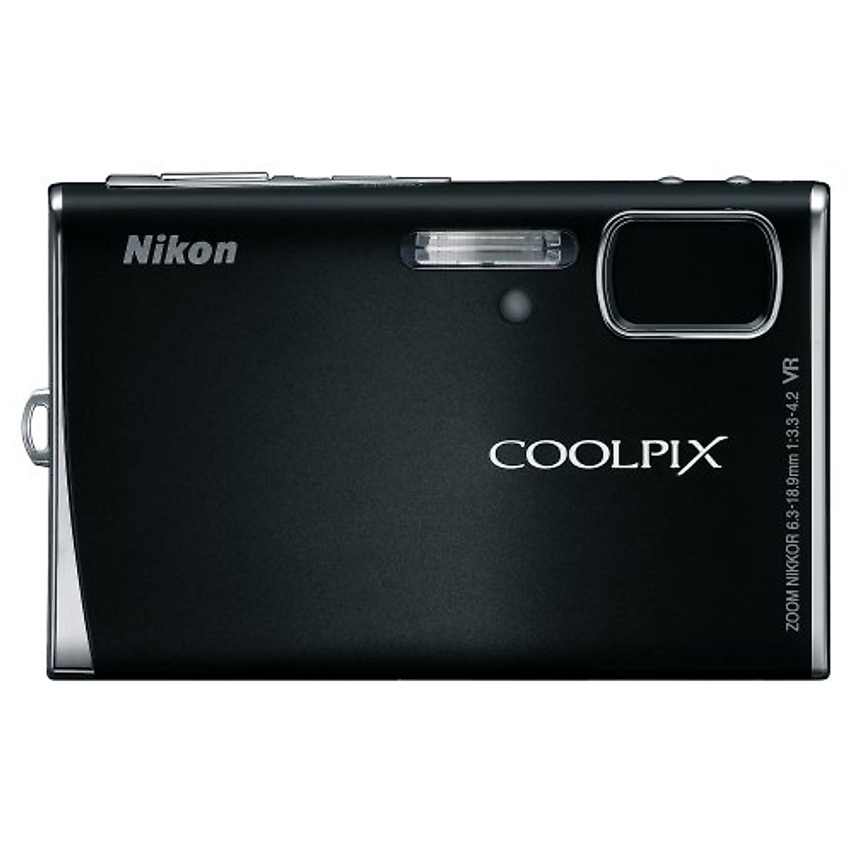 Nikon Coolpix S50 7.2MP Digital Camera with 3x Optical Vibration Reduction Zoom (Black)