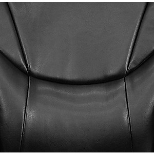 Flash Furniture Greer High Back Black LeatherSoft Executive Swivel Ergonomic Office Chair with Arms