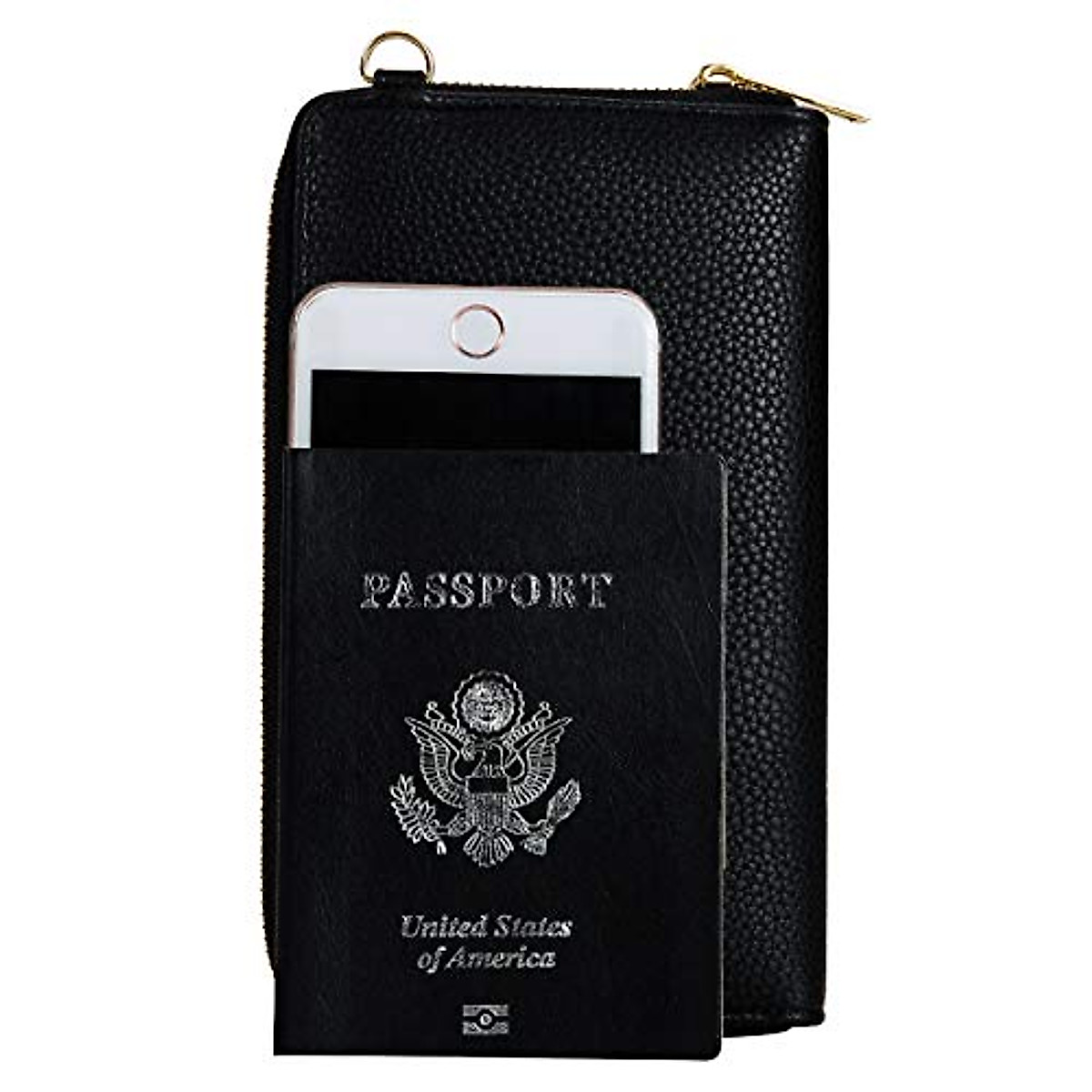 Heaye Crossbody Bags Purses for Women, Phone Wallet Purse Cross Body Bag Gift Black