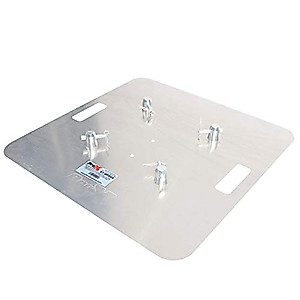 ProX XT-BP24A 24" Aluminum 6mm Truss Base Plate for F34 F32 F31 Conical Square Truss with Connectors