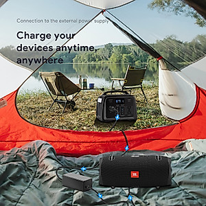 HKY DC Adapter for JBL Boombox Portable Bluetooth Waterproof Speaker & JBL Xtreme Series Speaker Replacement Power Supply Cord Input DC 12V-24V Output 19V 65W JBL Boombox Car Adaptor