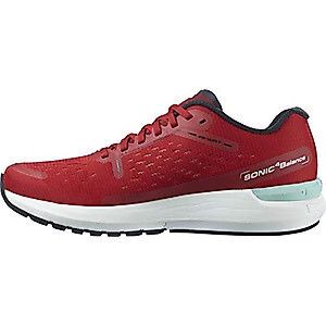 Salomon Sonic 4 Balance Running Shoes for Men, Goji Berry/White/Black, 8.5