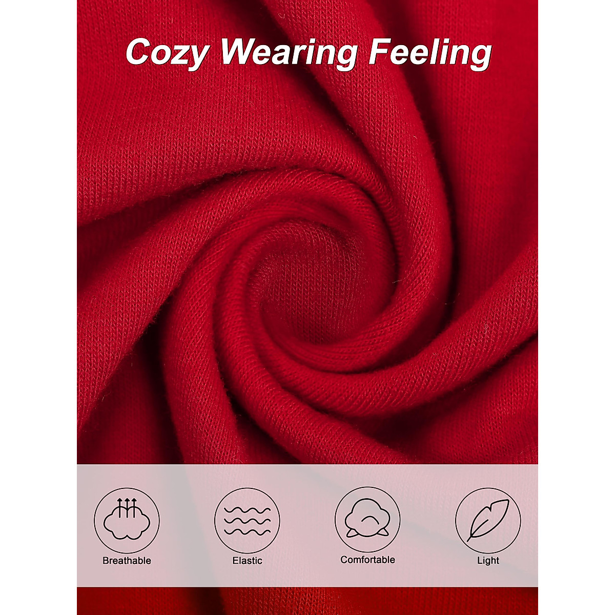 Cooraby 5 Pack Boys' Long Sleeve Crewneck Kids Soft T-Shirts Top