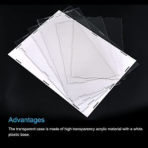 MECCANIXITY Acrylic Display Case Box Clear Dustproof Protection Showcase 16.1x14.1x14.1 Inch for Collectibles Display