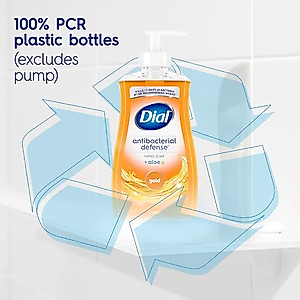 Dial Antibacterial Liquid Hand Soap, Gold, 11 fl oz (Pack of 4)