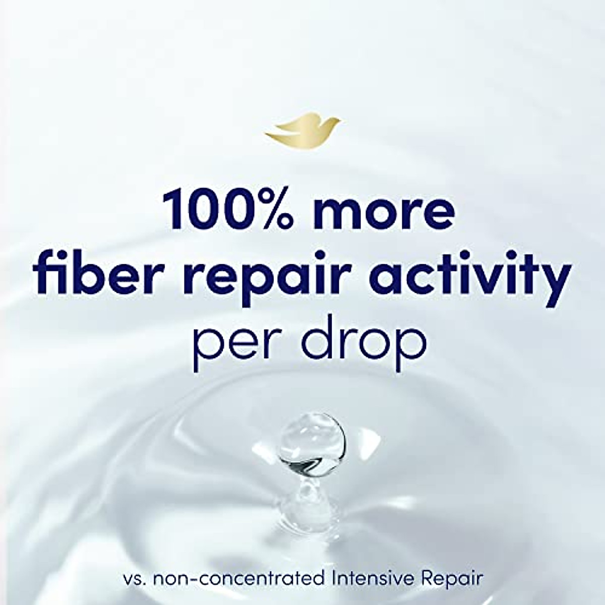 Dove Ultra Intensive Repair Concentrate Shampoo And Conditioner For Damaged Hair Repairs And Protects In 30 Seconds, 2X More Washes, Combo Pack, 20 fl oz (Pack of 2)