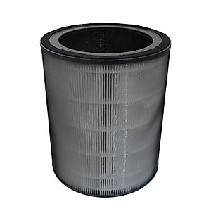 PUREBURG Replacement R Filter Compatible with Winix T810 T820 T830 Air Purifier 1712-0118-00,H13 HEPA Activated Carbon 3-Stage Filtration
