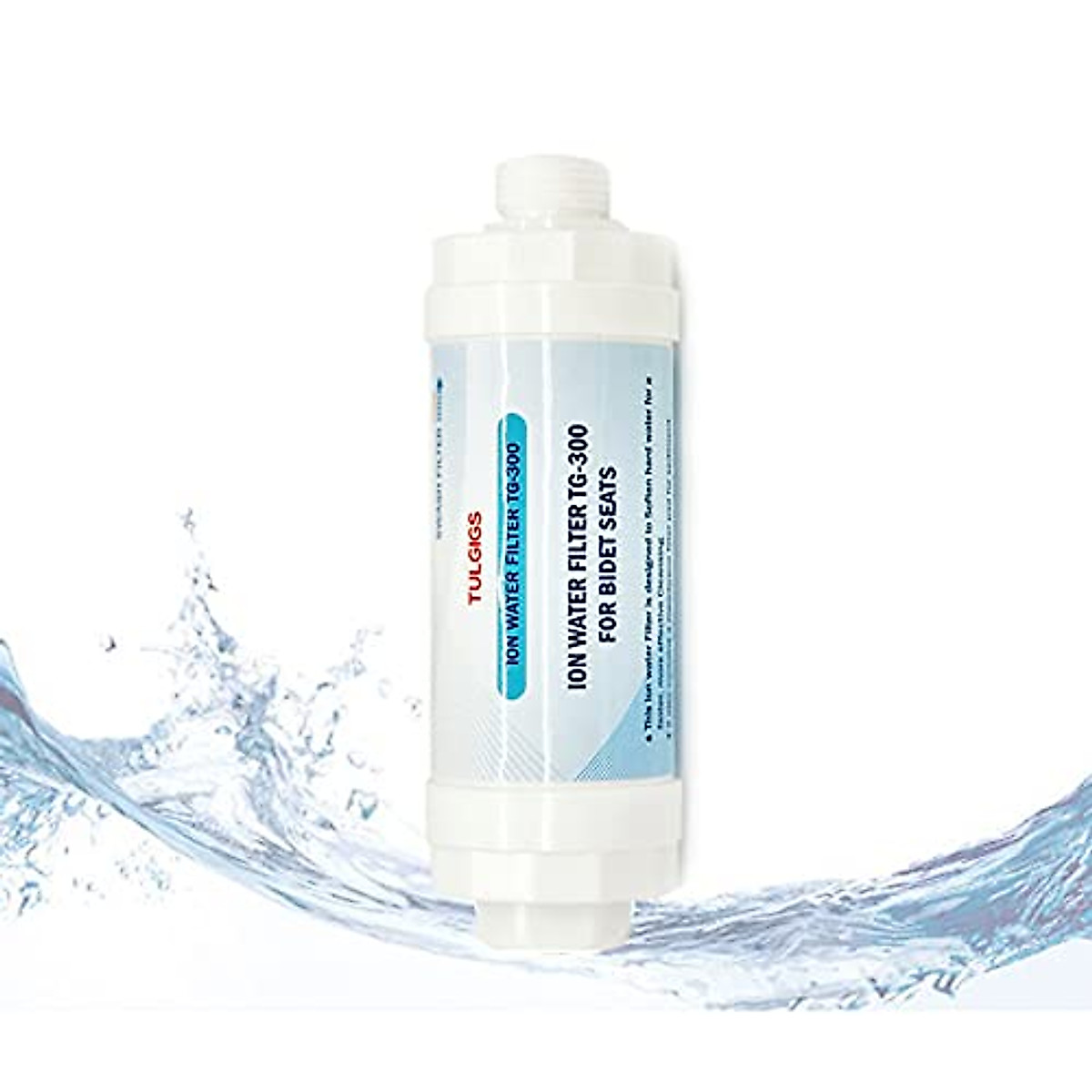 TULGIGS ION Filter TG300 - Premium Bidet Water Filter Set for Electronic Bidet Toilet Seats (2Pieces)
