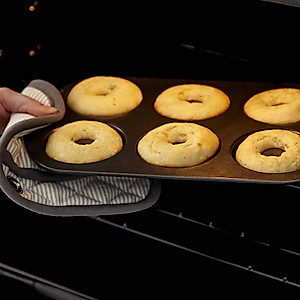 Wilton Non-Stick 6-Cavity Donut Baking Pans, 2-Count