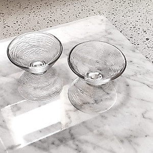 Yew & Tulip Carrara White 16” x 10” Marble Board with Non-Slip Rubber Feet - Dough Pastry and Cutting Board